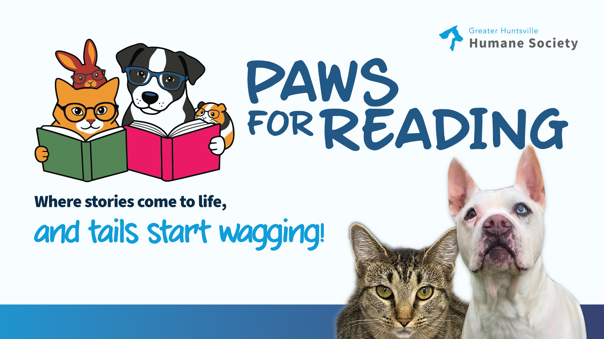 Paws for Reading | Humane Society - Huntsville, AL